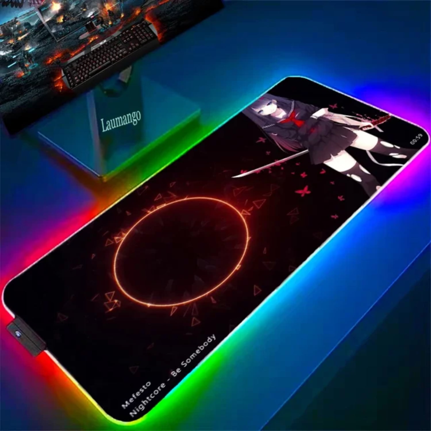 Elevate Your Gaming Experience with The Big Sky Striker Data Gaming Computer Mat - Perfect for ...