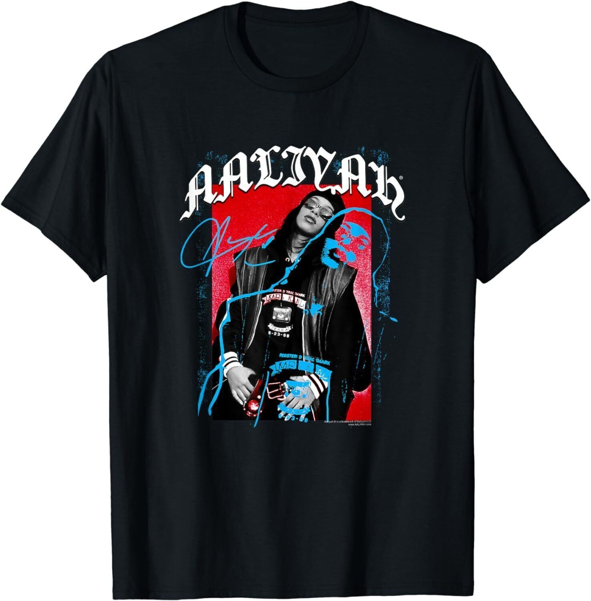 Elevate Your Look with the Aaliyah Custom Name Tee - Make a Statement ...