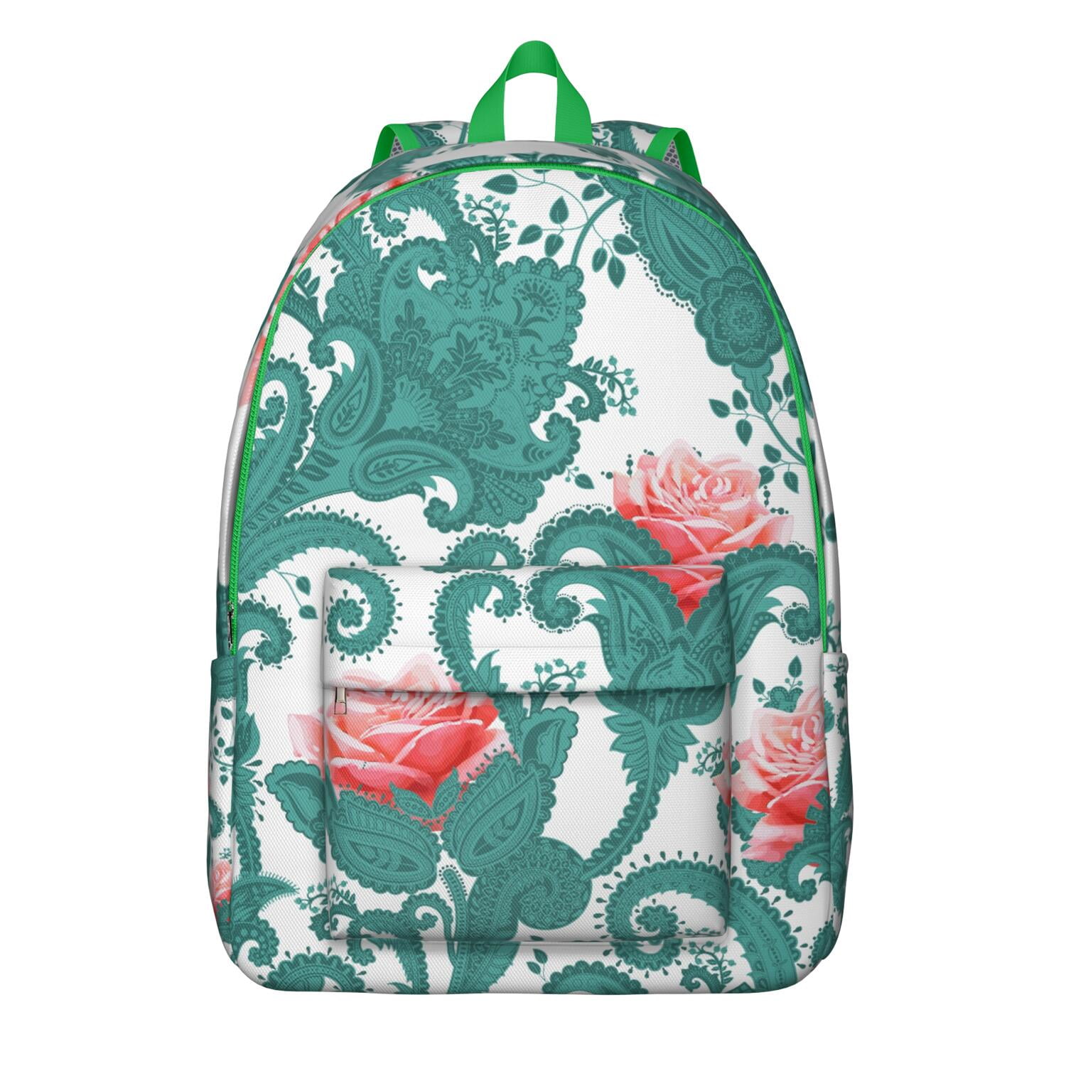 Elevate Your School Gear with This Paisley Backpack, Showcasing a ...