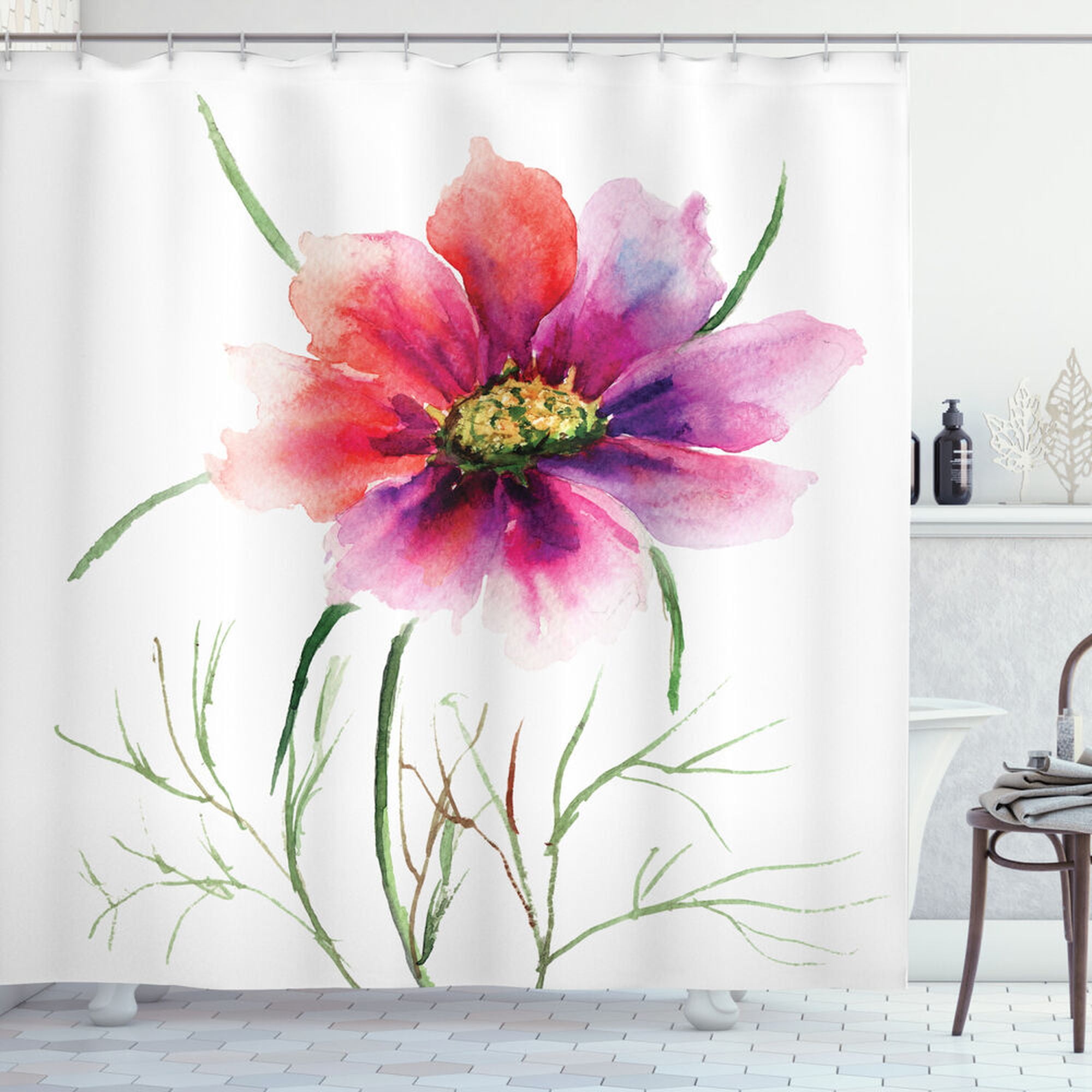 Elevate Your Shower Routine With A Stunning Watercolor Blossom Shower