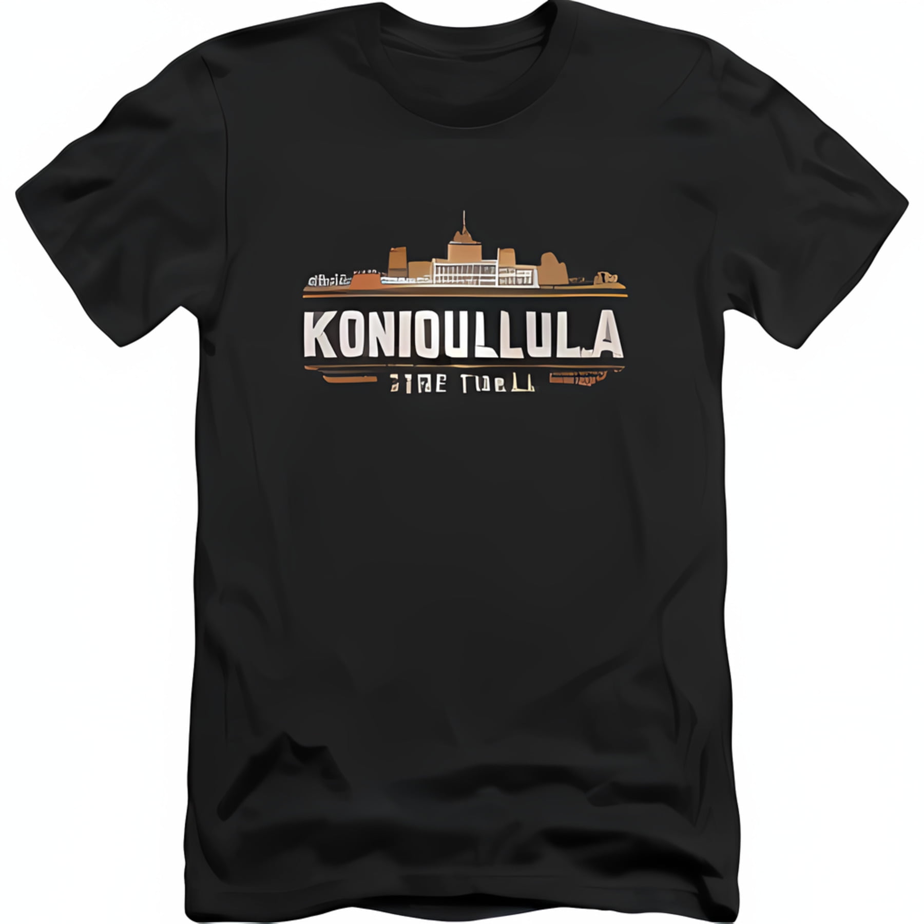 Elevate Your Style with KONIqurnulla City Skyline Minimalist Logo Black ...