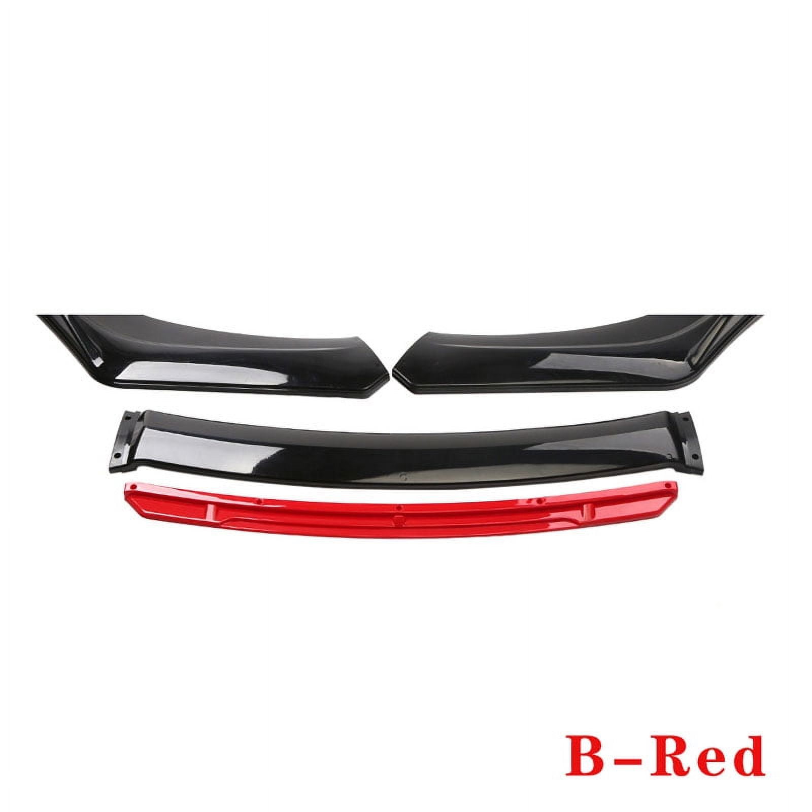 Elevated-Car Front Bumper Body Kit, Spo-Microphone Splitter, Diffuser ...