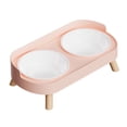 Elevated Cats Dog Water Bowl Set With Splash Proof Nonslip Base And ...