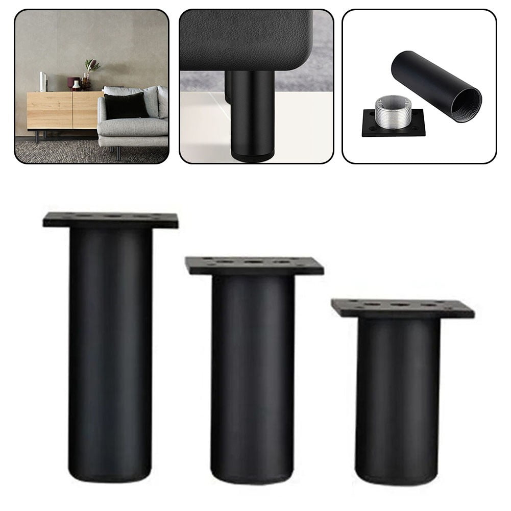 Elevated Column Metal Legs Adjustable Aluminum Alloy Feet For Sofa Beds ...