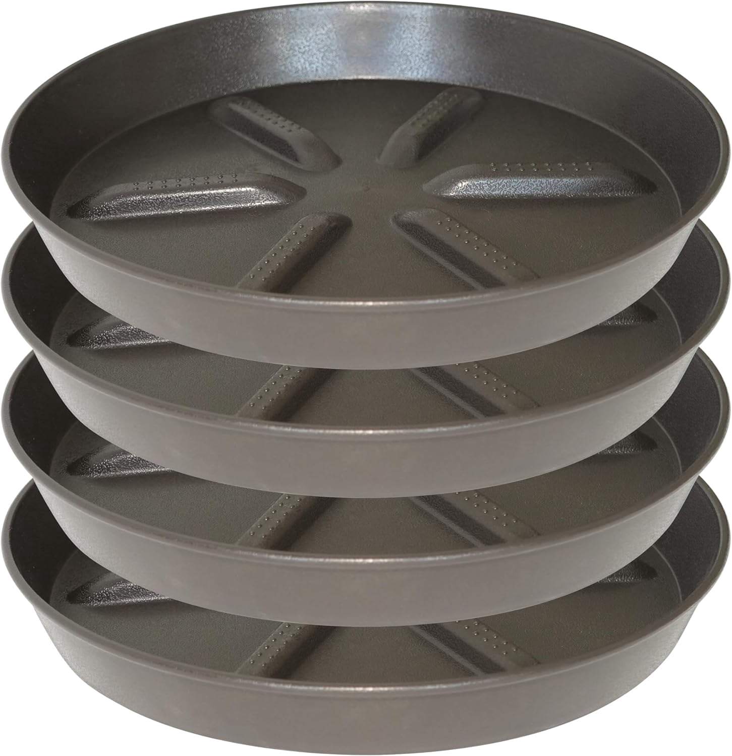 Elevated Core Plant Saucer 6 inch 4 Pack – Superior Drainage & Sturdy ...