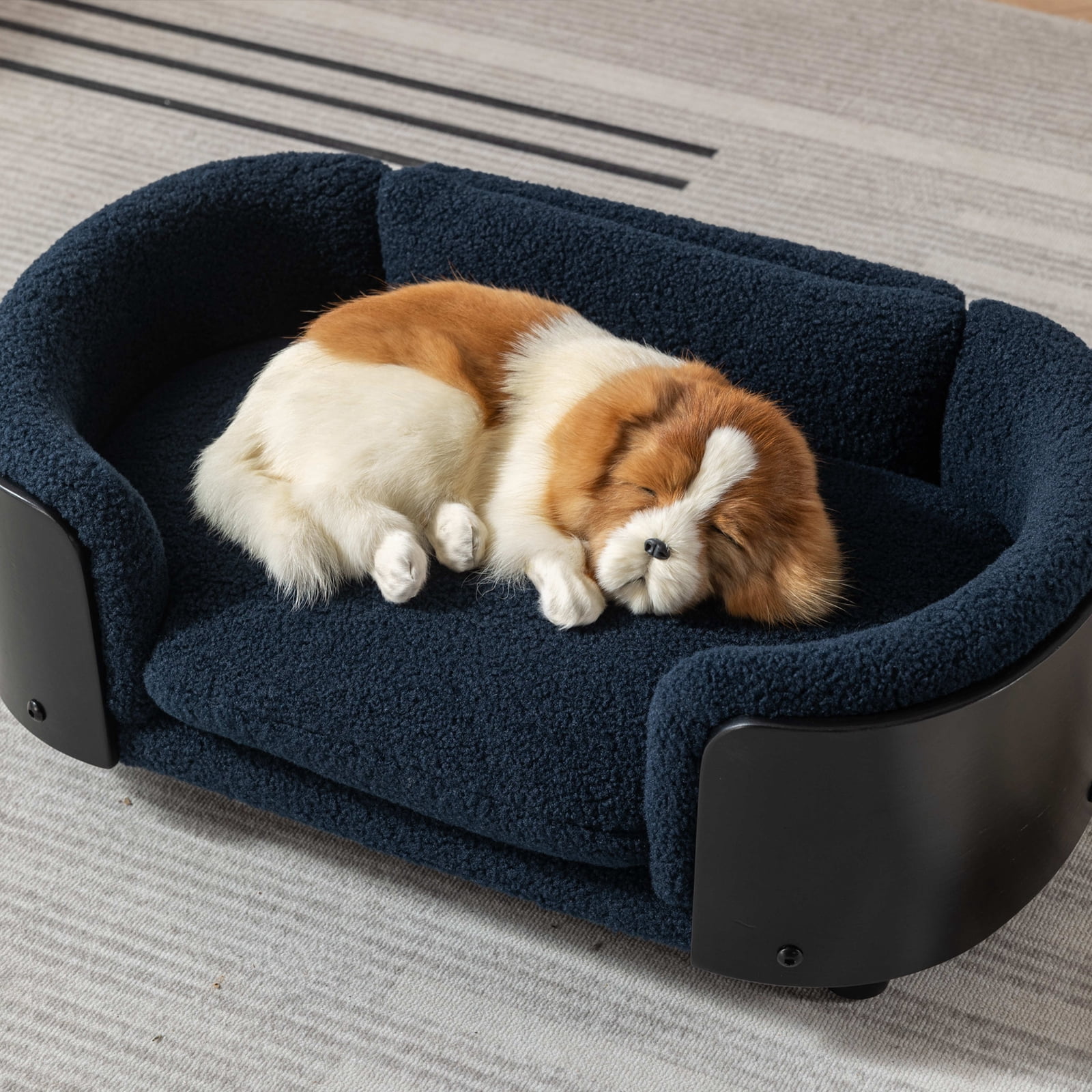 Elevated Dog Bed, Pet Sofa With Removable And Washable Cushion Cover ...