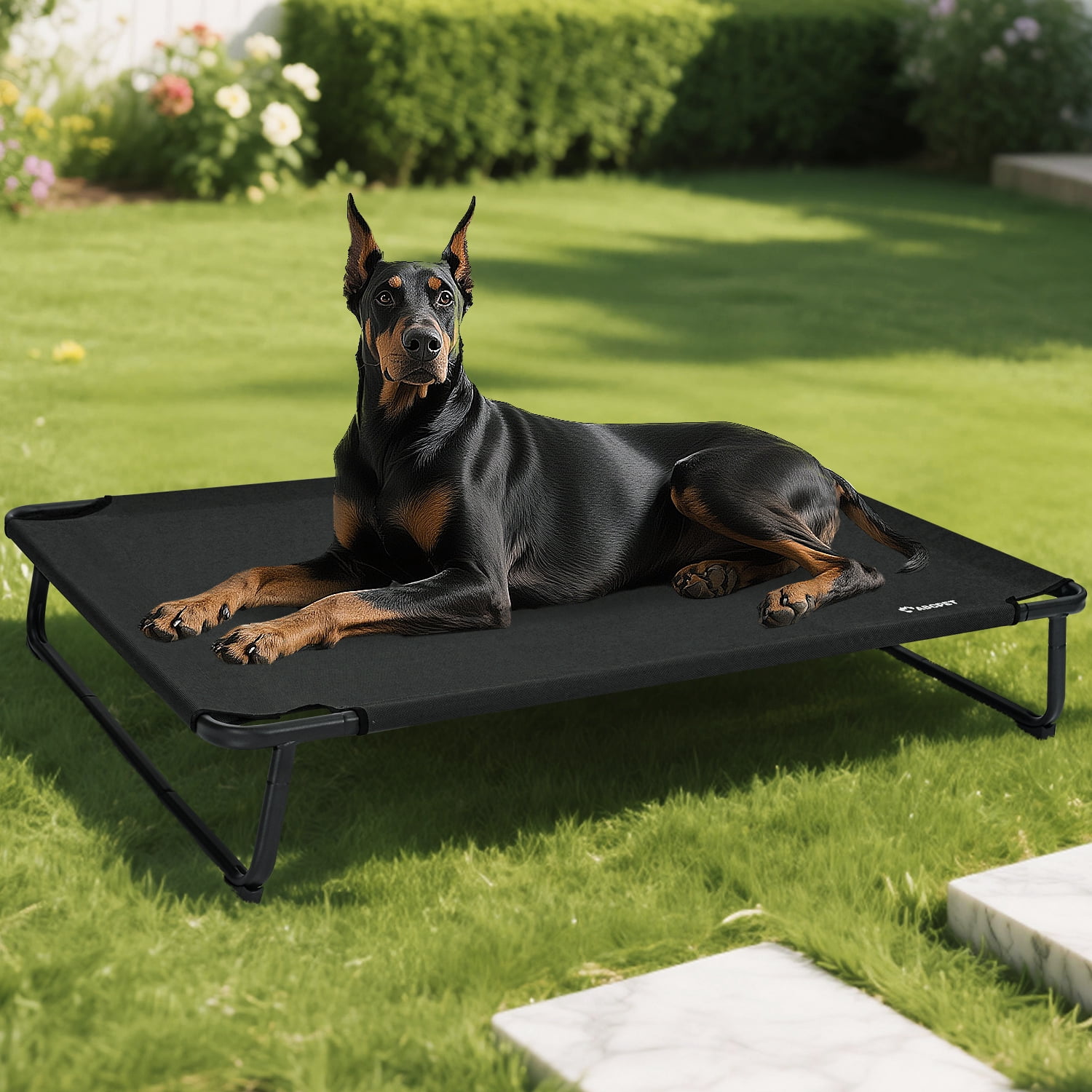 Elevated Dog Beds Extra Large Raised Dog Cots Outdoor Dog Bed ...