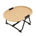 Elevated Foldable Pet Cot, Breathable Mesh Dog Bed for Camping and ...