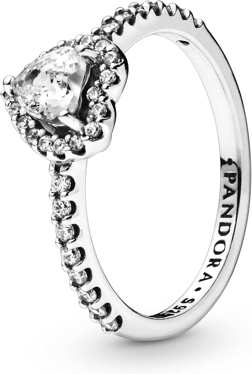 Elevated Heart Ring - Promise Ring for Women - Layering or Stackable ...