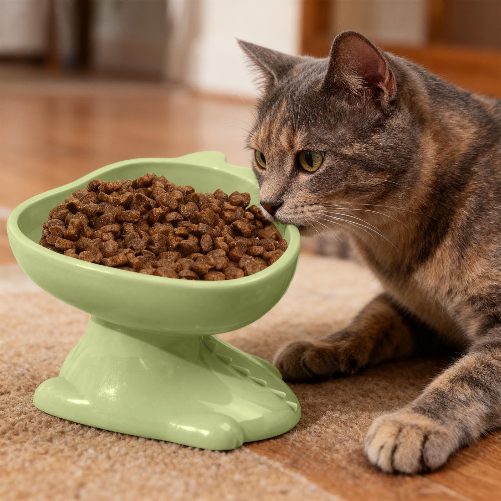 Elevated Pet Bowl for Cats & Dogs | Cervical Spine Support | 350ml ...