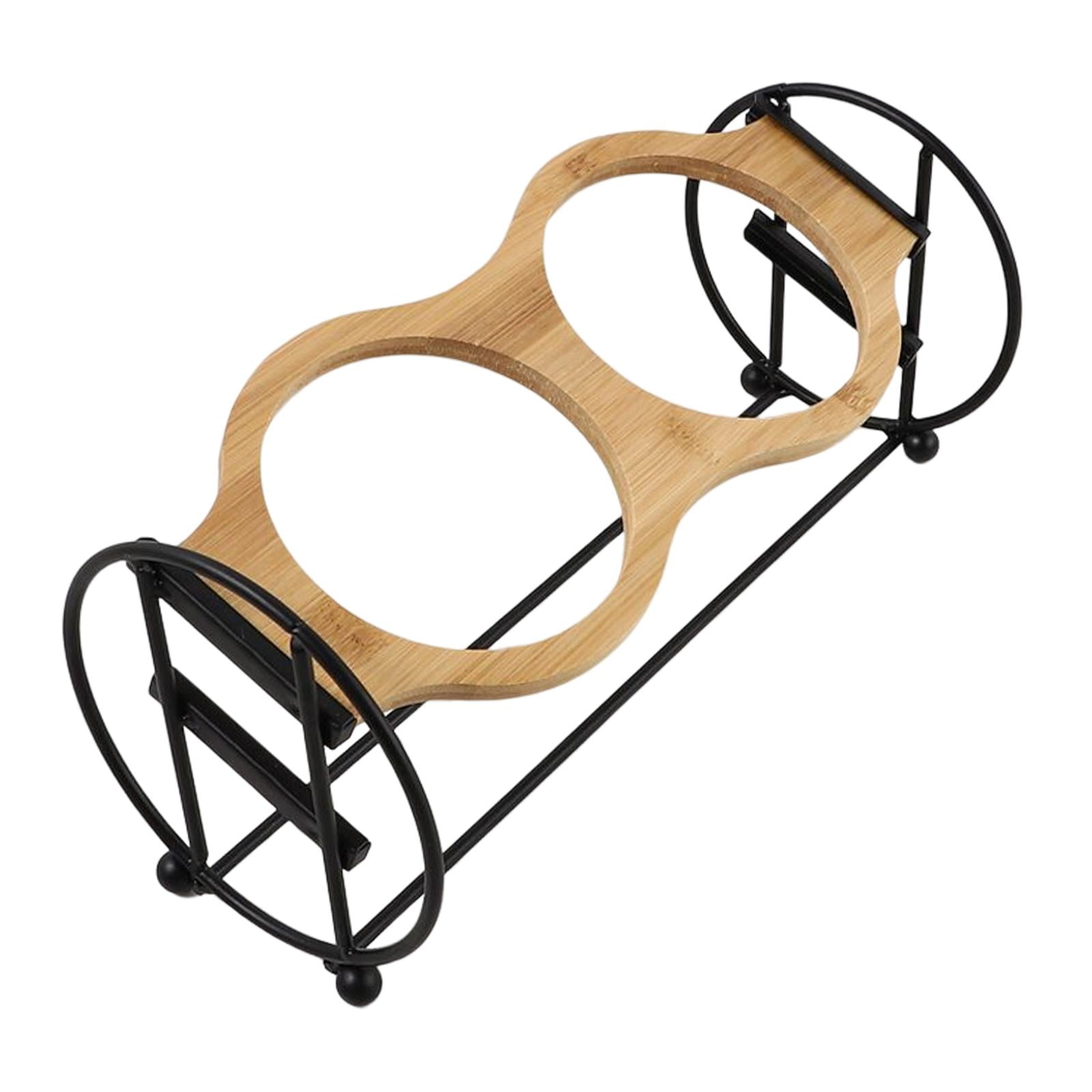 Elevated Raised Bowls stands easy to Clean Water Food Bowls Cats Food ...