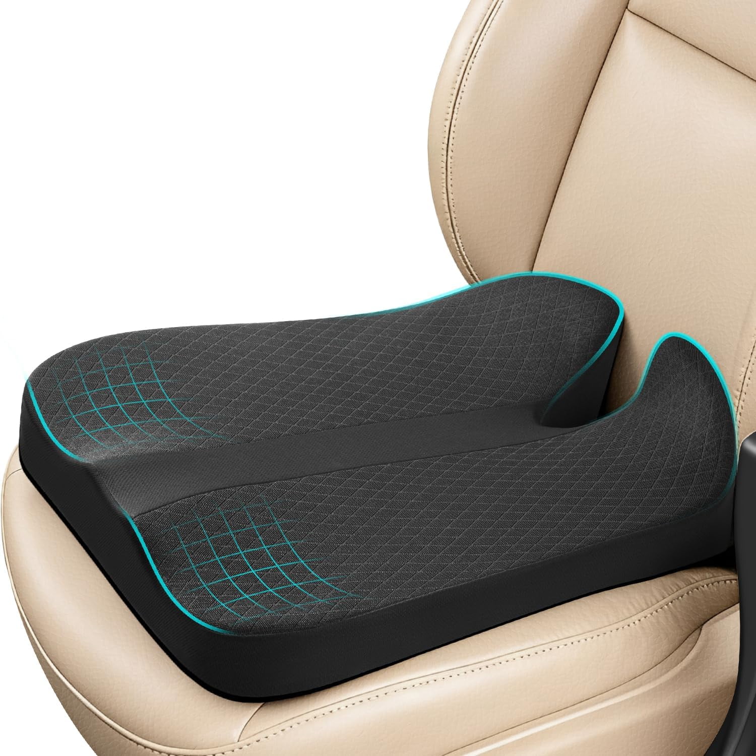 Elevating Car Seat Cushion for Broader View, Seat Cushion for Car ...