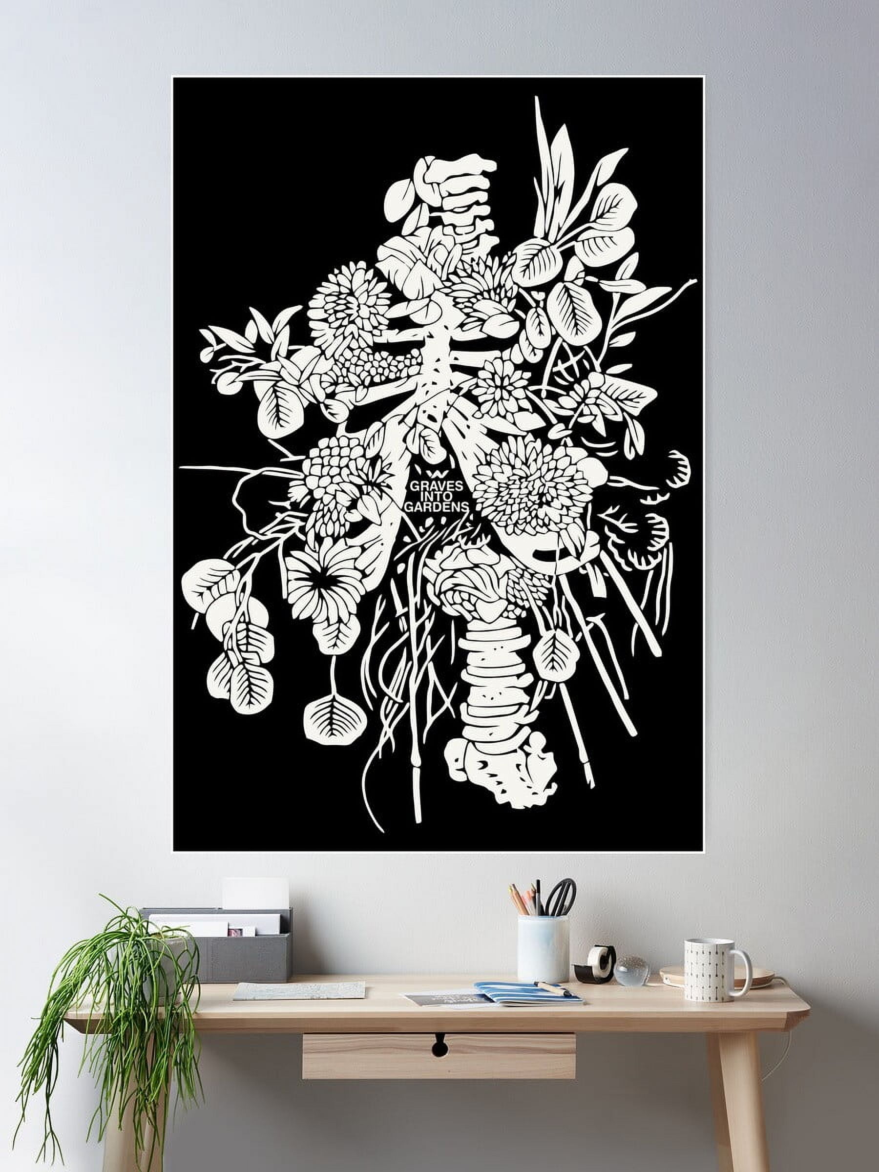 Elevation Worship Merch Graves Into Gardens Poster Wall Art, Modern ...