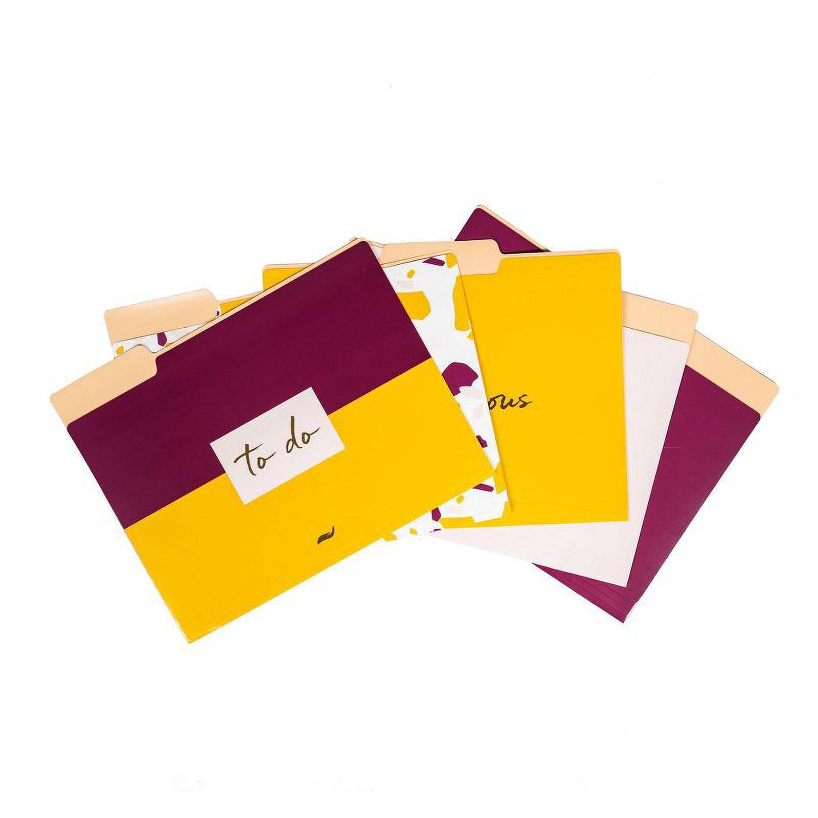 Elevation by Tina Wells 5pk Printed File Folders - Walmart.com