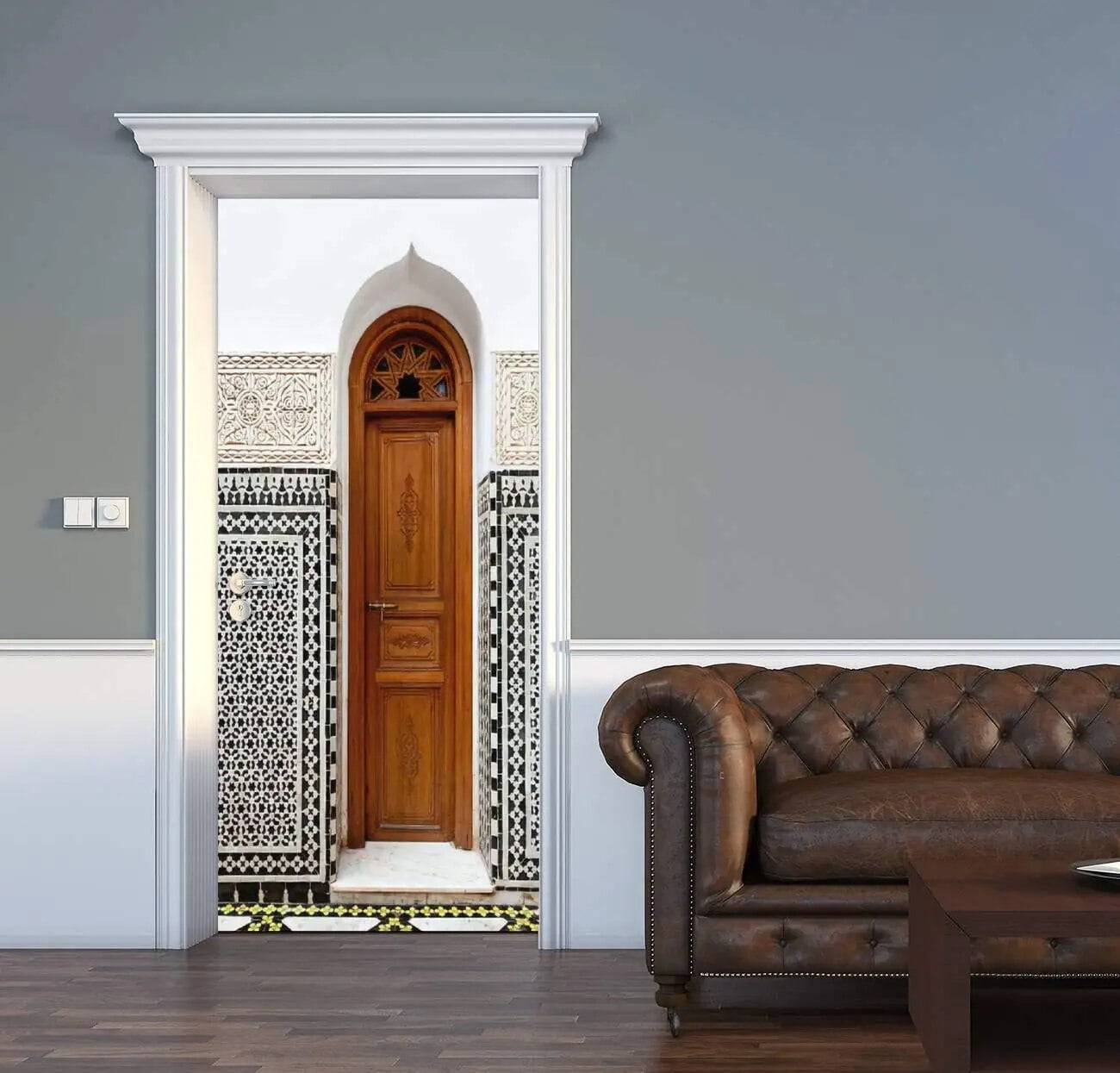 Elevator Buttons Panel with Brushed Metal Texture Background Door ...