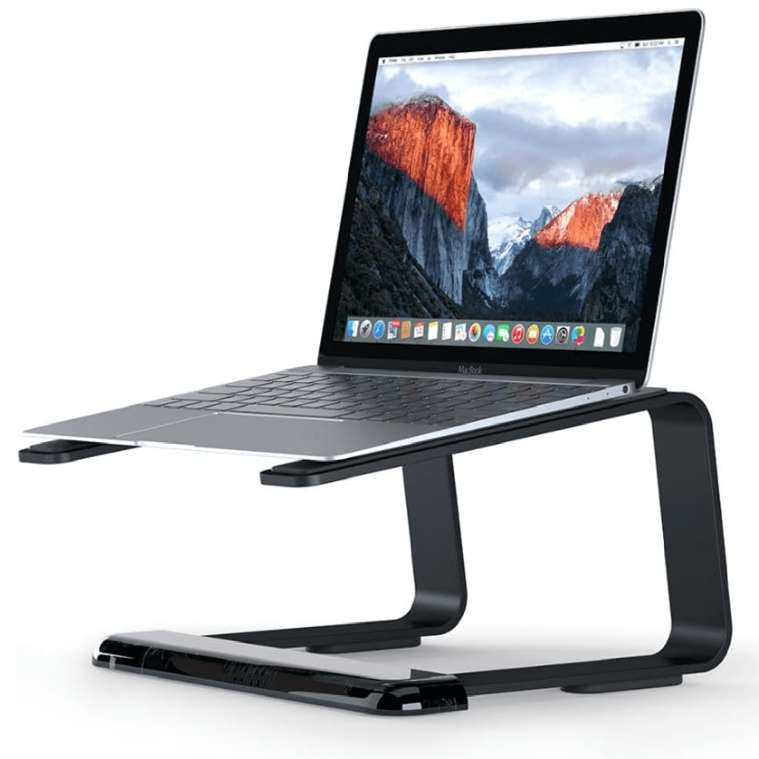 Elevator Laptop Stand - Ergonomic Computer Riser & Laptop Mount Made of ...