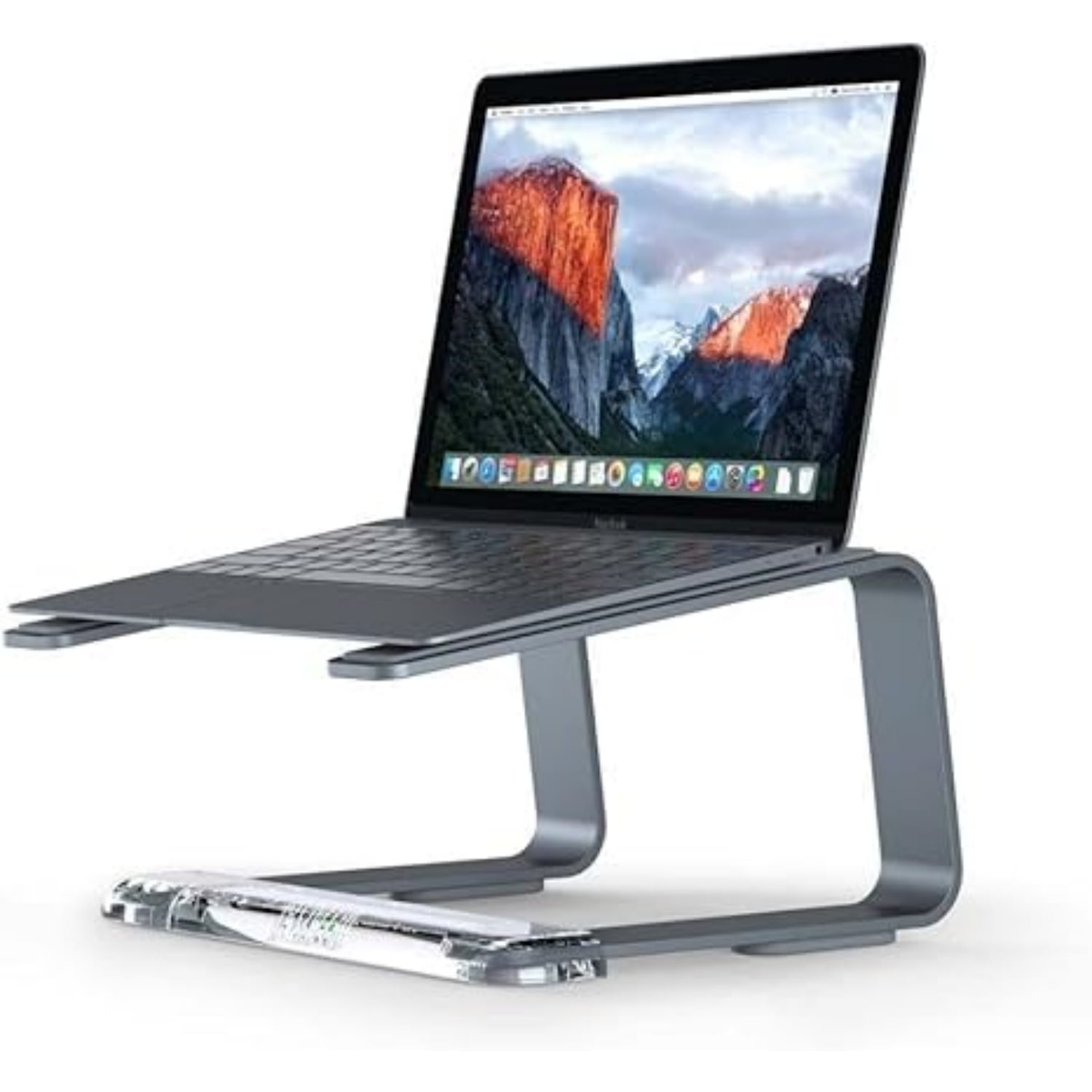 Elevator Laptop Stand - Ergonomic Computer Riser & Laptop Mount Made of ...
