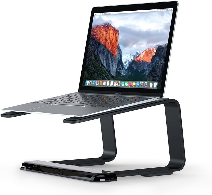 Elevator Laptop Stand - Ergonomic Computer Riser & Mount Made of Sturdy ...