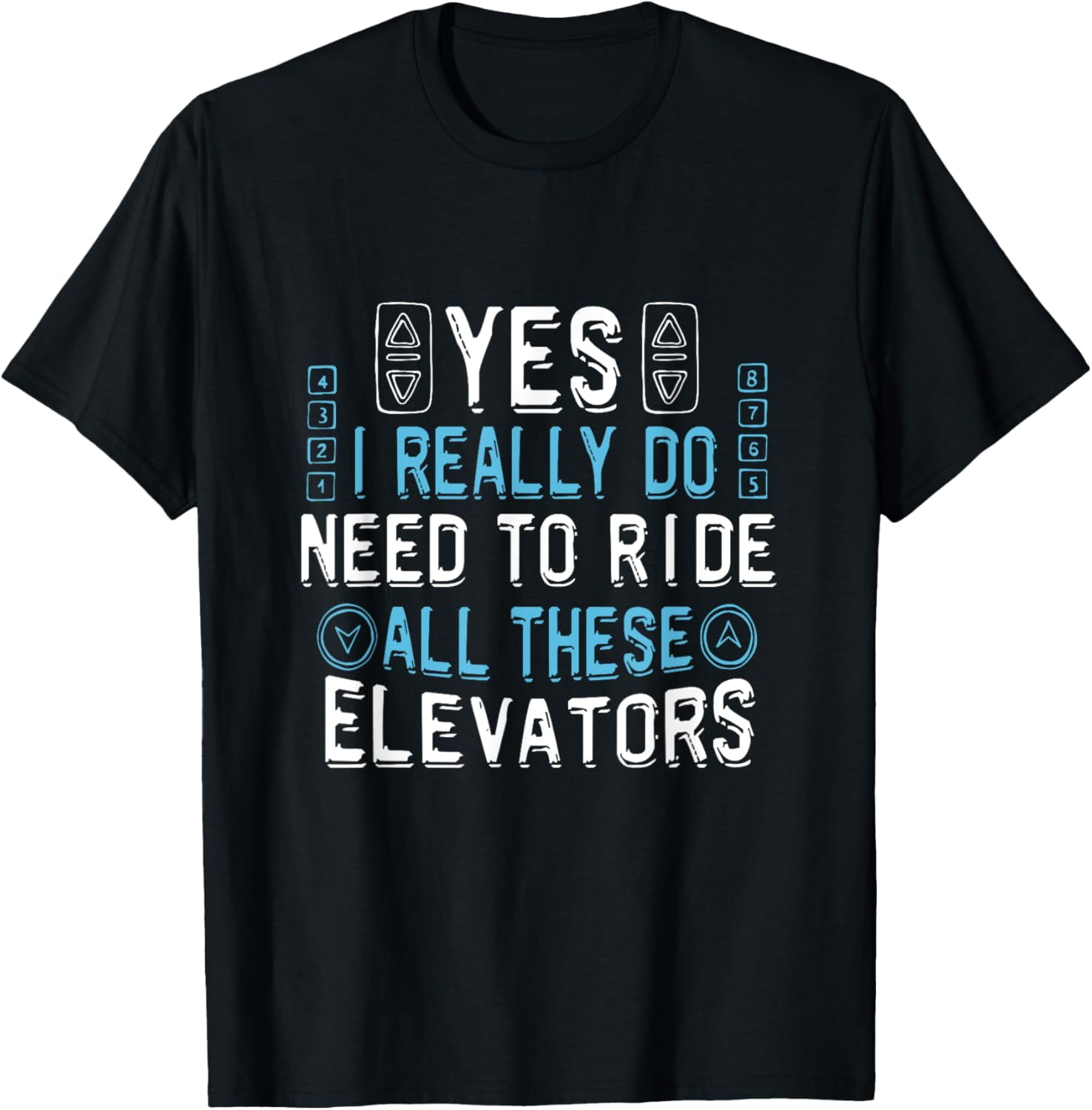 Elevator Mechanic Men Engineer Constructor Elevator T-Shirt - Walmart.com