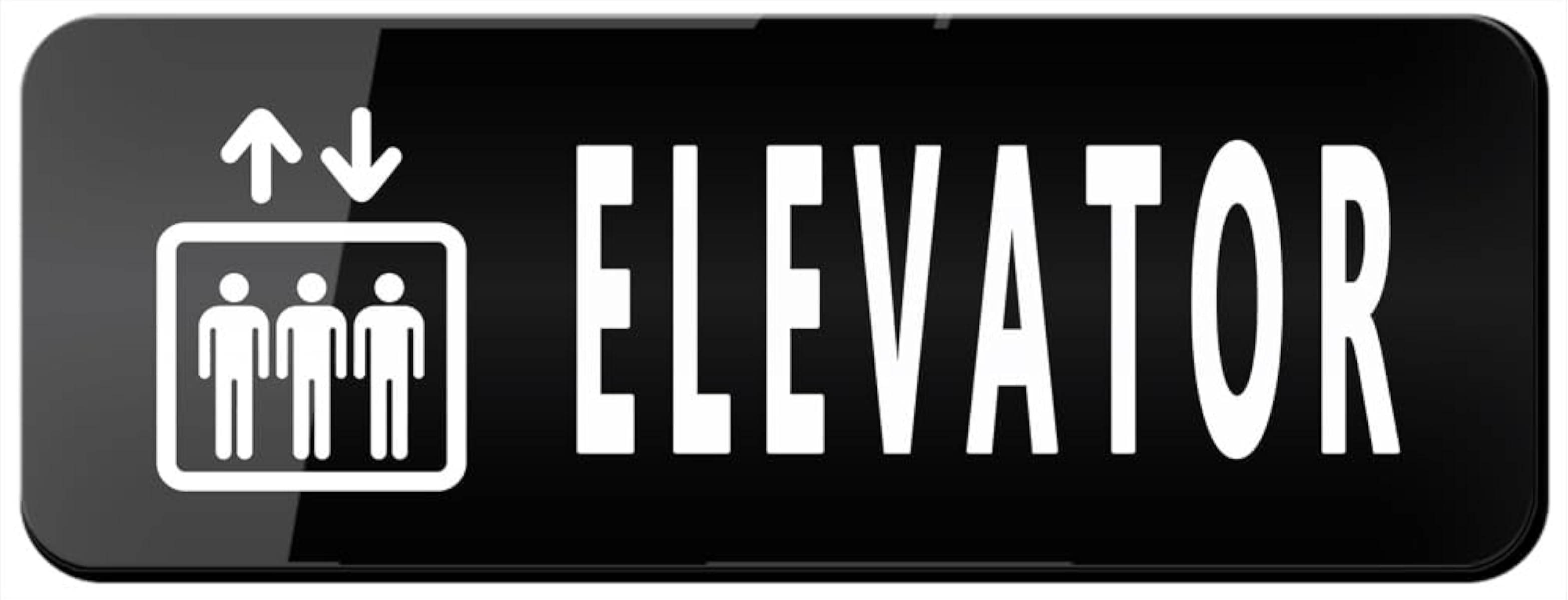 Elevator Outdoor Signs Acrylic Design Plate Acrylic Plastic Sign ...