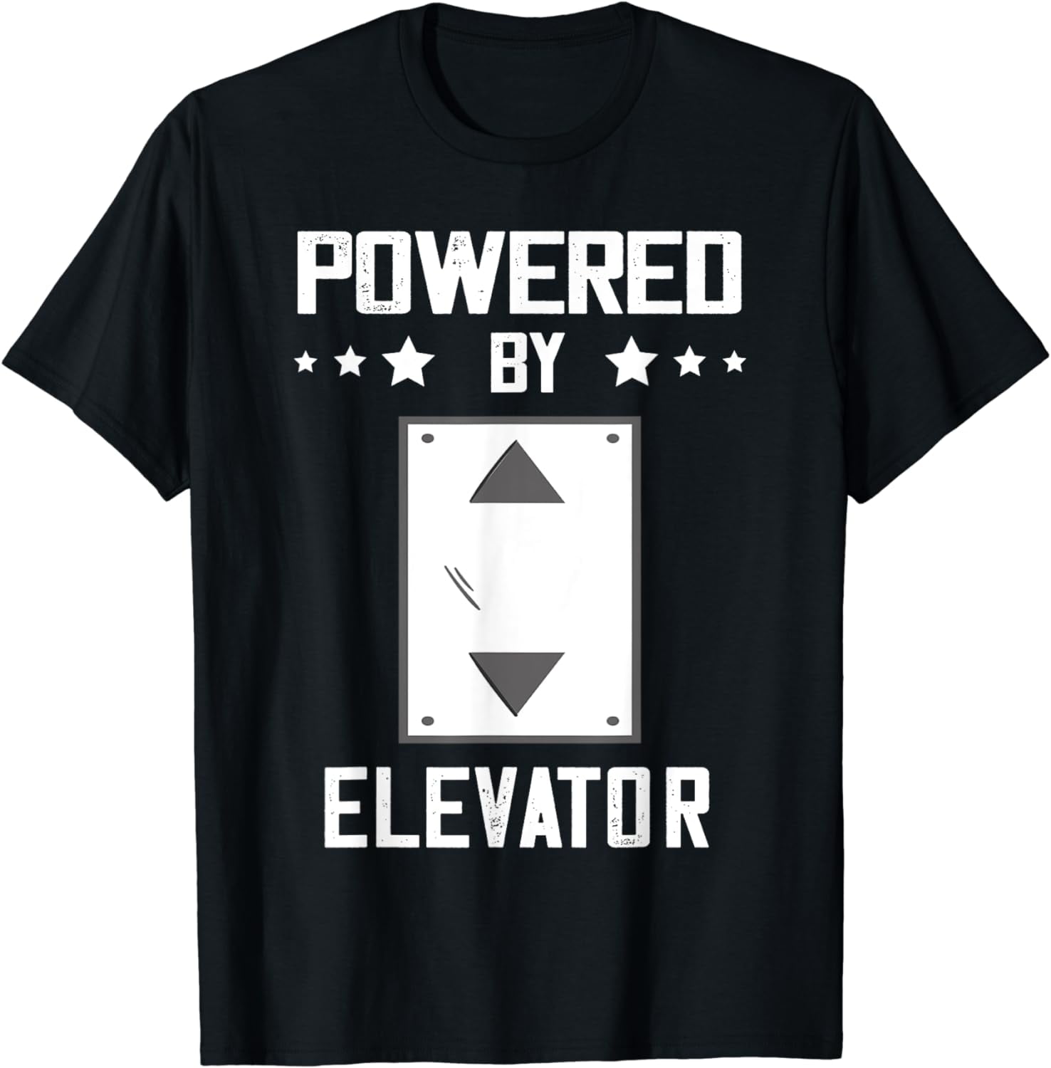 Elevator Power Elevator Mechanic Inspector Elevator Button T-Shirt - Walmart.com