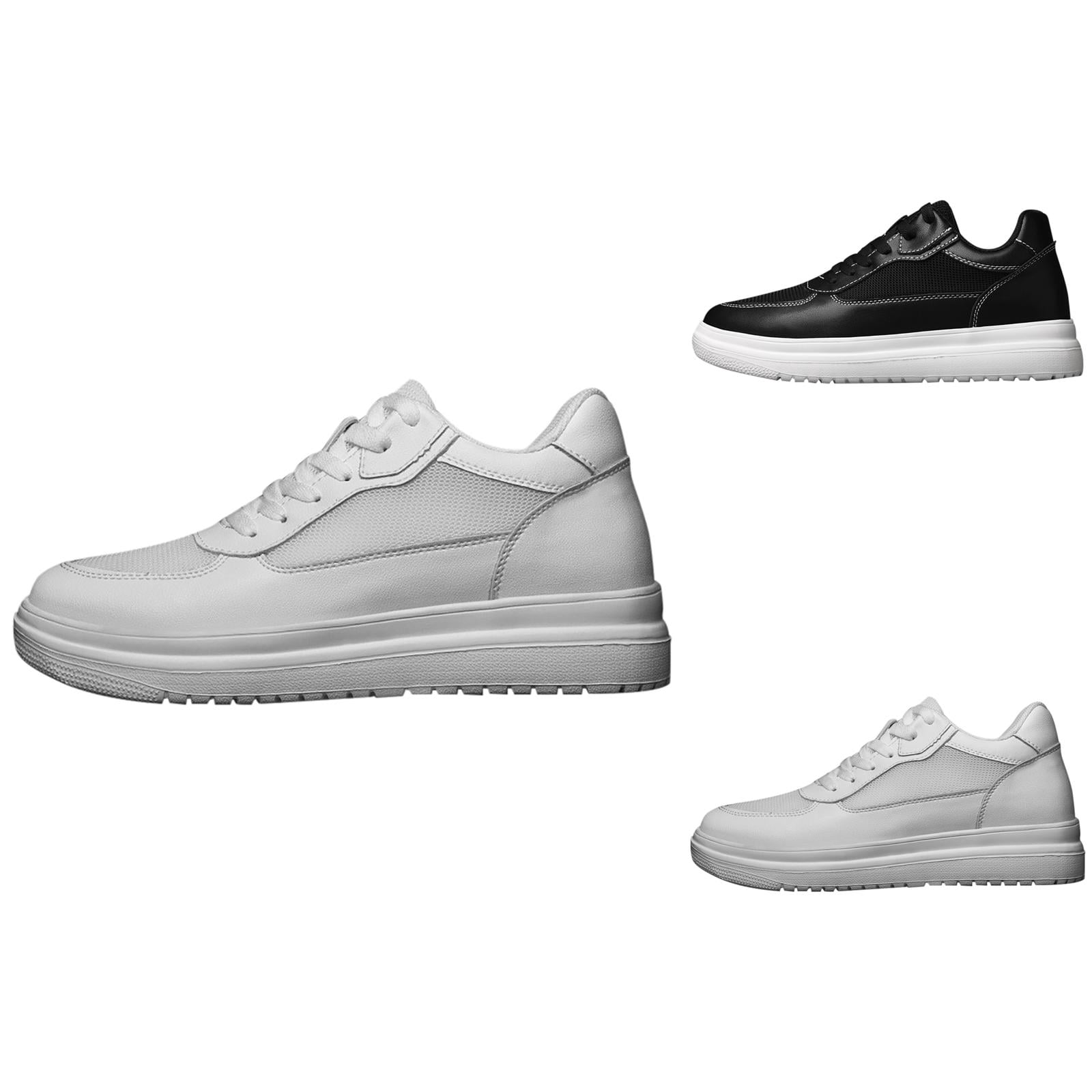 Elevator Shoes Men's 6/8/10 Cm Unisex Height Adjustable Shoes Height Lift Higher Shoes Casual ...