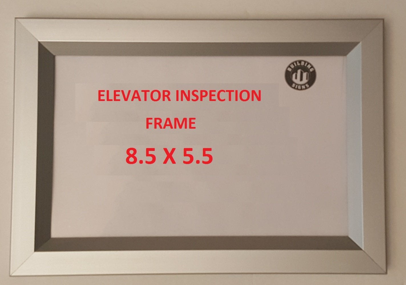 Elevator inspection frame 8.5 x 5.5 ( Heavy Duty - Aluminum) - Walmart.com