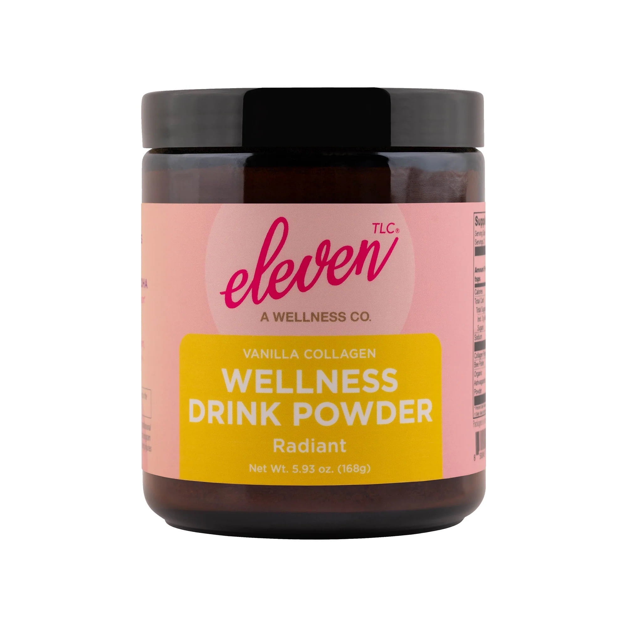 Eleven TLC Radiant Beauty Collagen Drink Mix , Vanilla, Grass-Fed ...