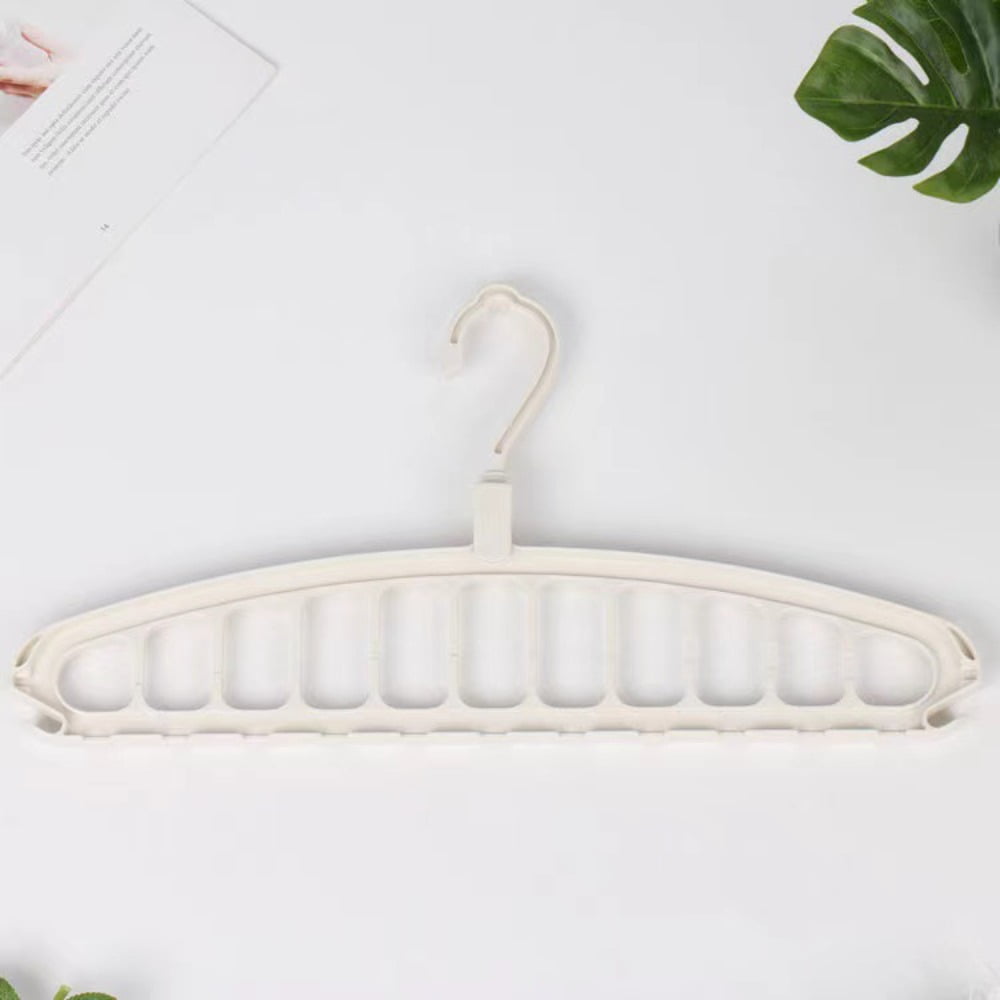 Eleven hole multifunctional rotating traceless clothes hanger ...