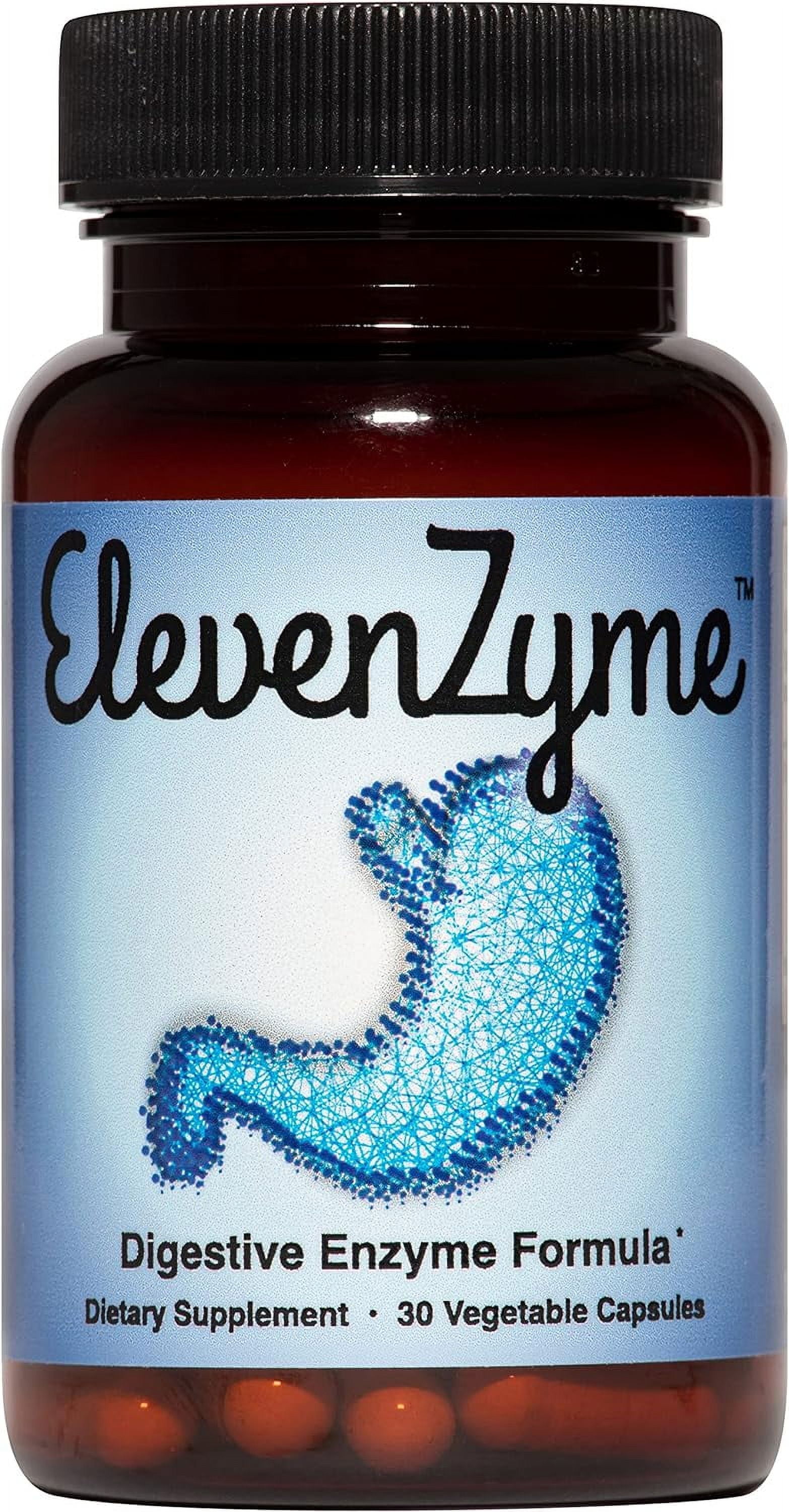 Free Shipping! Nutreance ElevenZyme Natural Digestive Enzymes ...