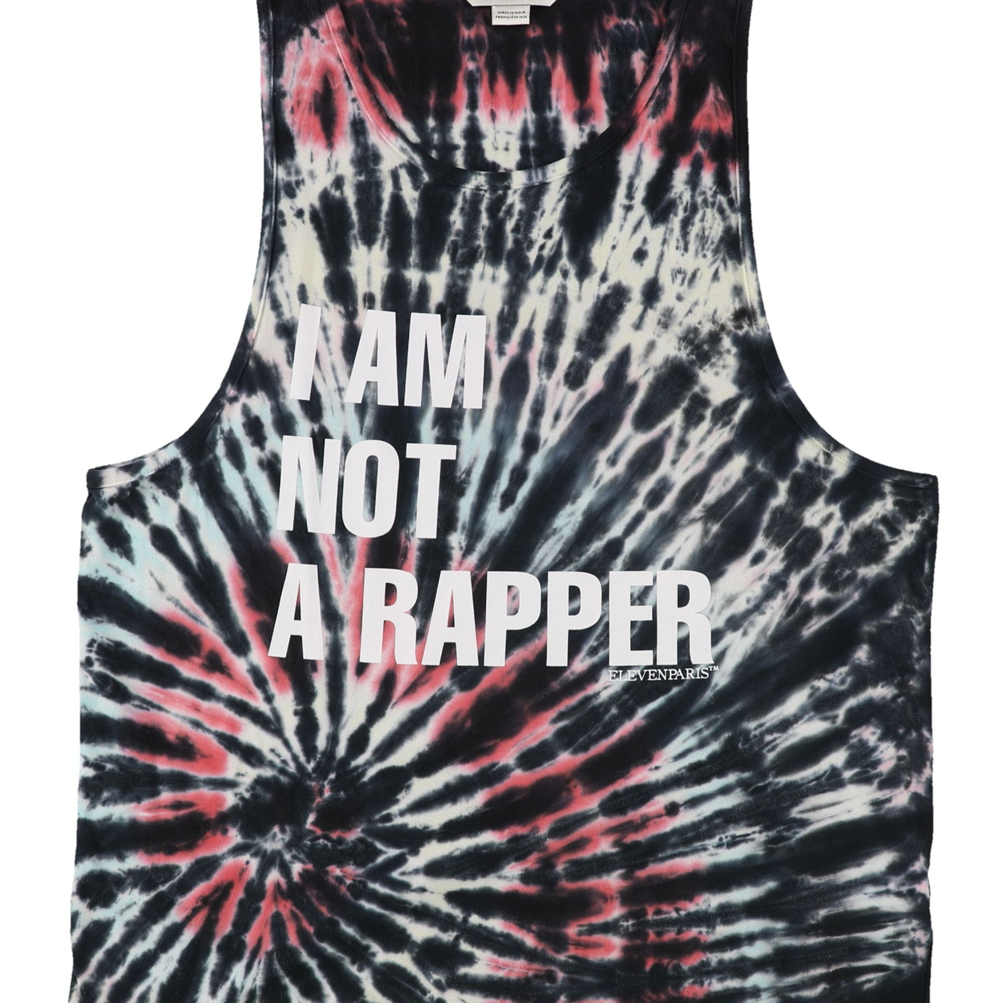 Elevenparis Mens I Am Not A Rapper Tank Top, Black, Large - Walmart.com