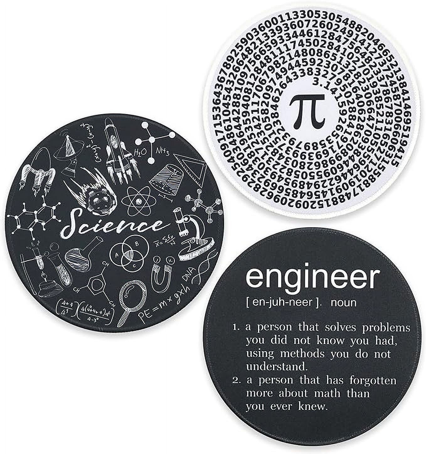 Eleville Mouse Pad Bundle of 3 Science Pi Decimal Engineer Definition ...