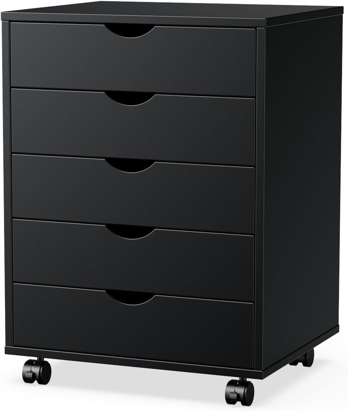 Elevon 5 Drawer Chest, Dressers Storage Cabinets Wooden Dresser Mobile ...