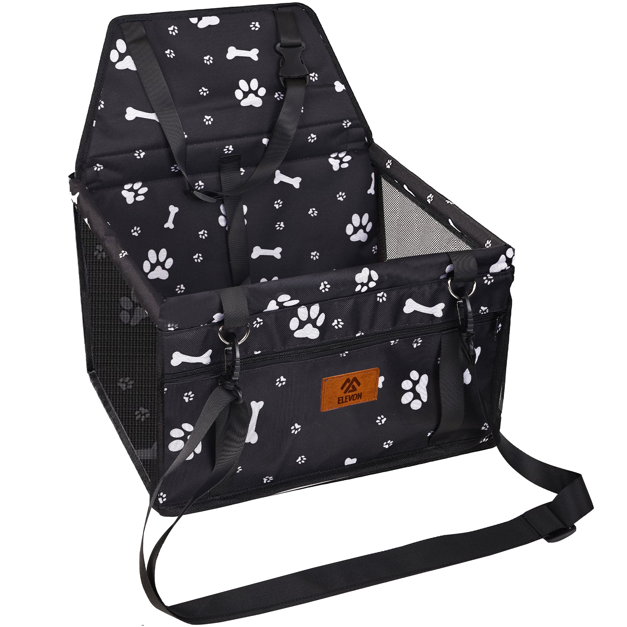 Elevon Pet Car Seat with PVC Tube, Safety Belt, Anti-Collapse ...