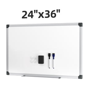 VIVO Hanging Dry Erase Board, Cubicle Whiteboard for Office, 24"x20 ...