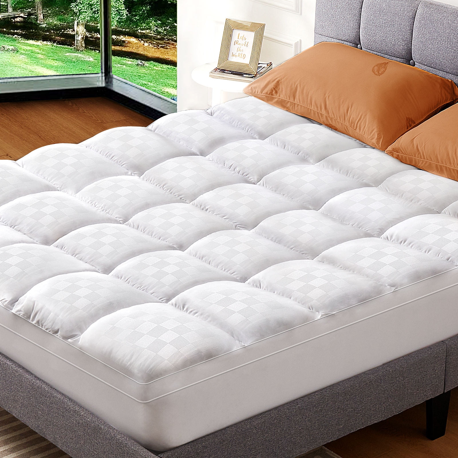 Elevon Twin Mattress Topper for Back Pain - Extra Thick Cooling ...