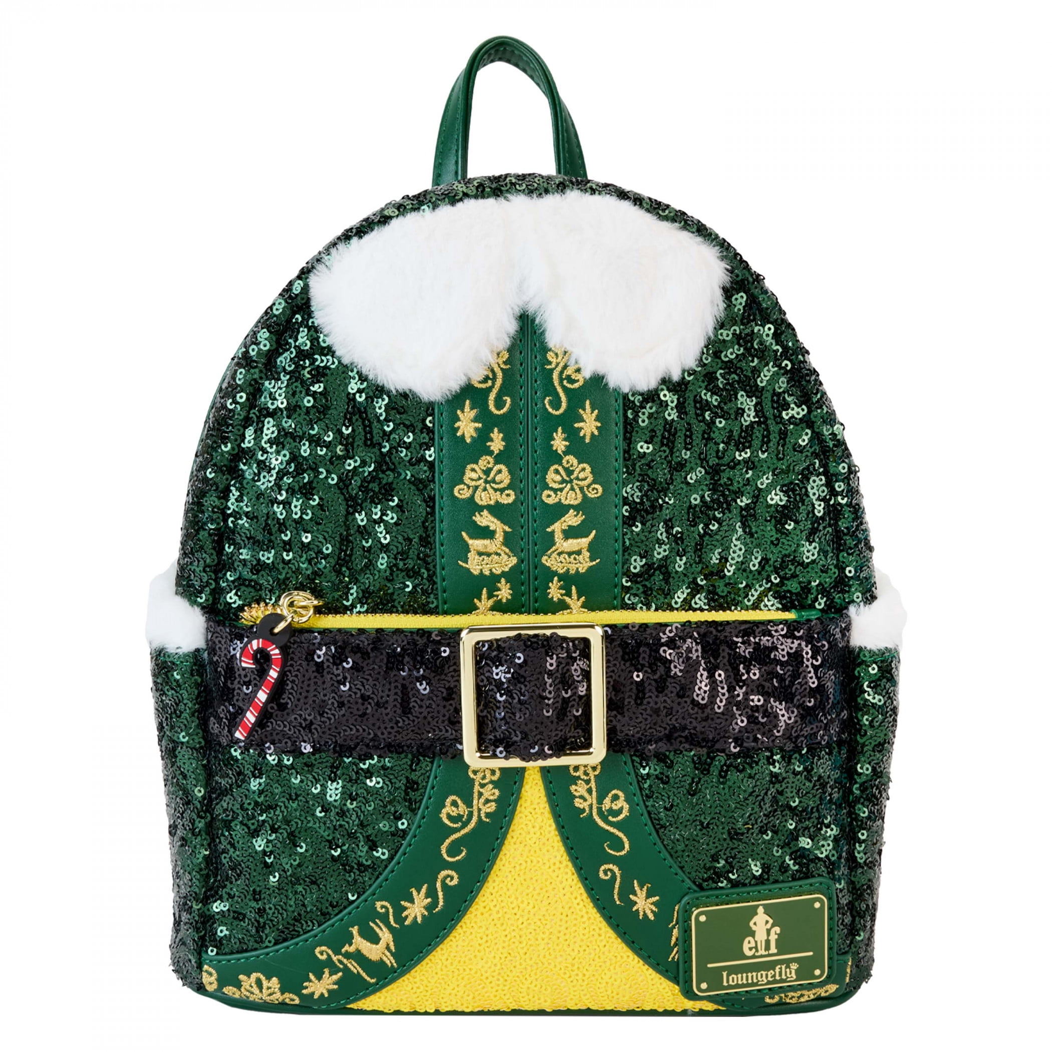 Elf 879777 Elf Buddys Clothes Sequin Cosplay Mini Backpack by Loungefly ...