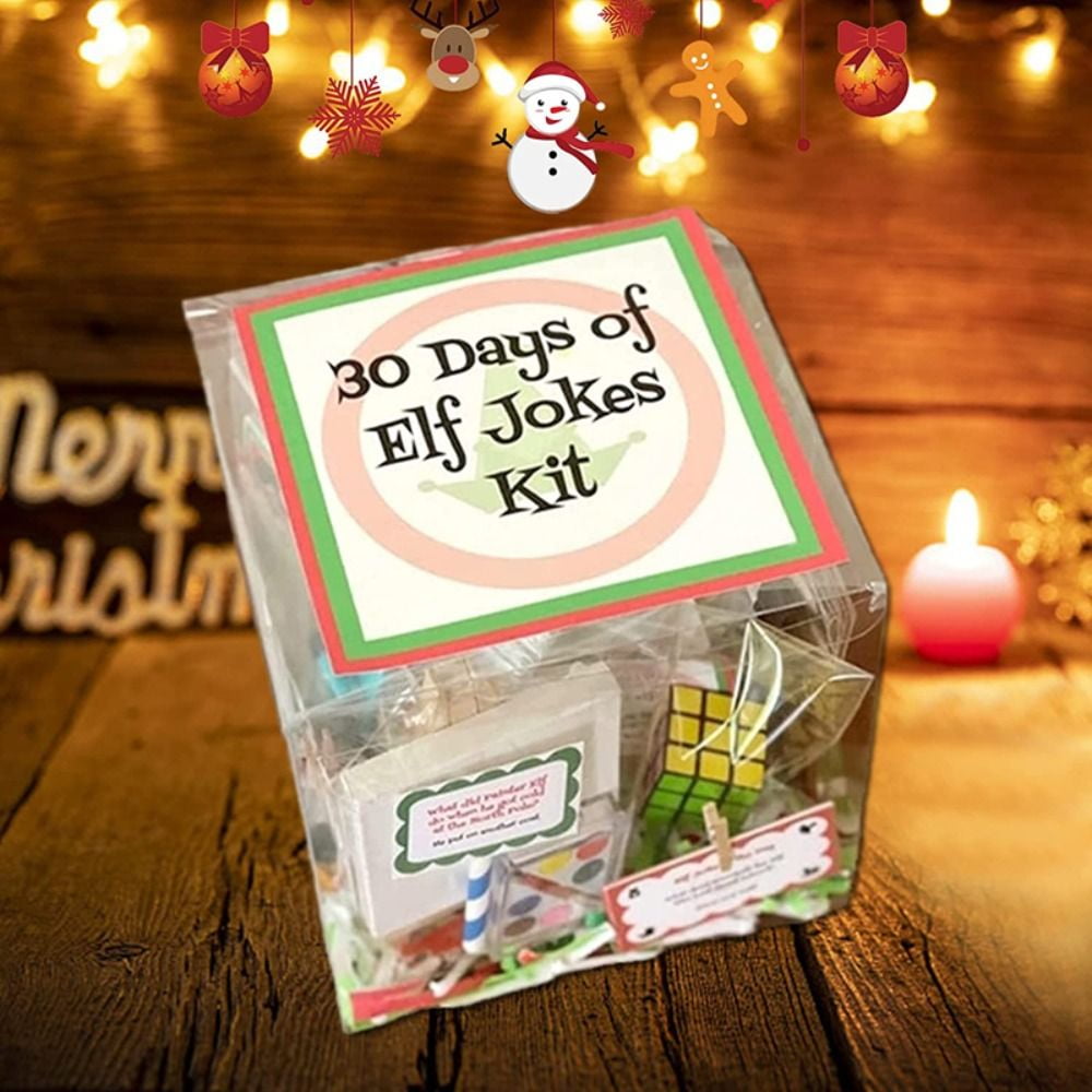 Elf Activities Elf Kit 24/30 Days of Christmas Funny Plastics Christmas ...