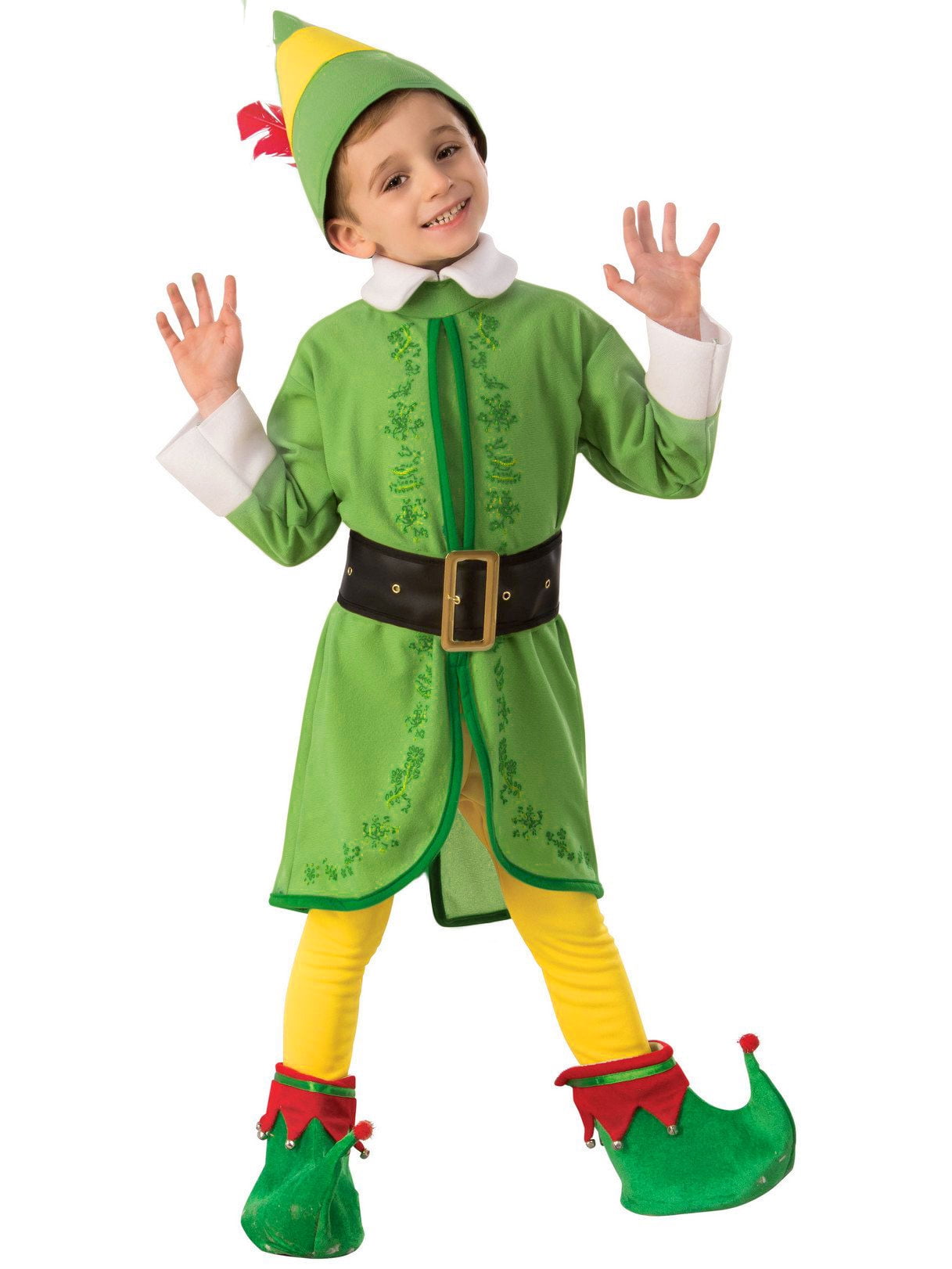 Elf: Buddy The Elf Costume for Kids by Rubies, Boys Large - Walmart ...