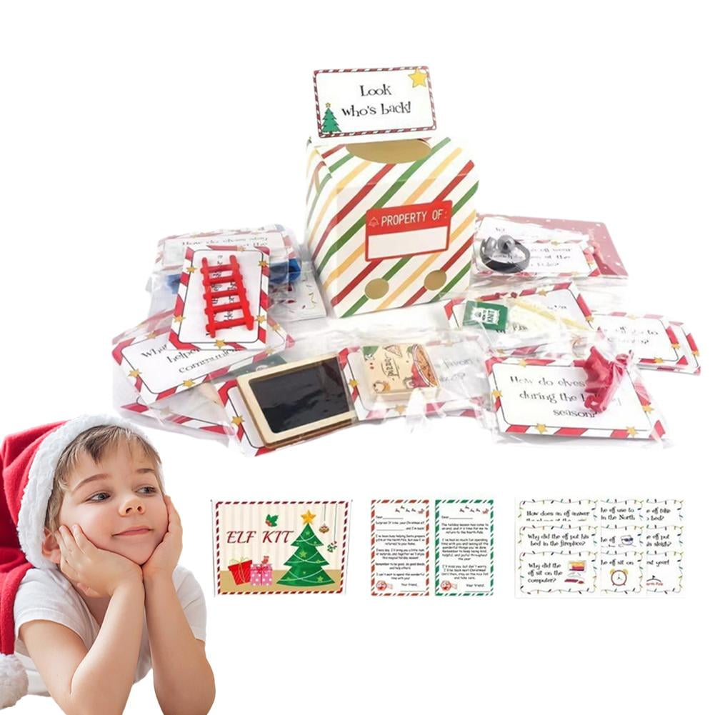 Elf Christmas Kit, 24 Days of Christmas Activity Props, Christmas ...