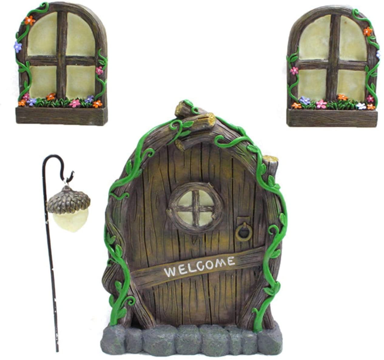 Elf Door Kit Garden Fairies And Elf Doors Miniature Fairy Tree ...