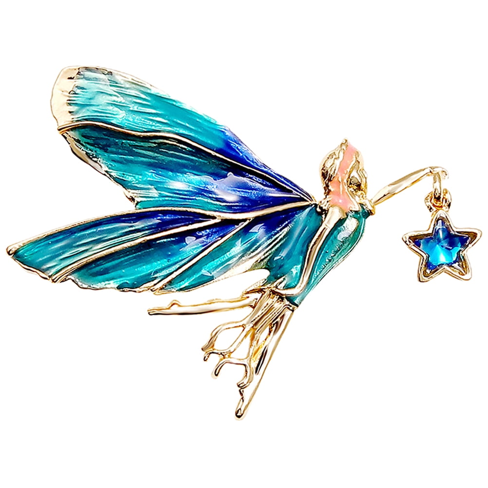 Fairy Brooch Clothes Brooch Pin Women Suit Lapel Pin Decorative Brooch ...