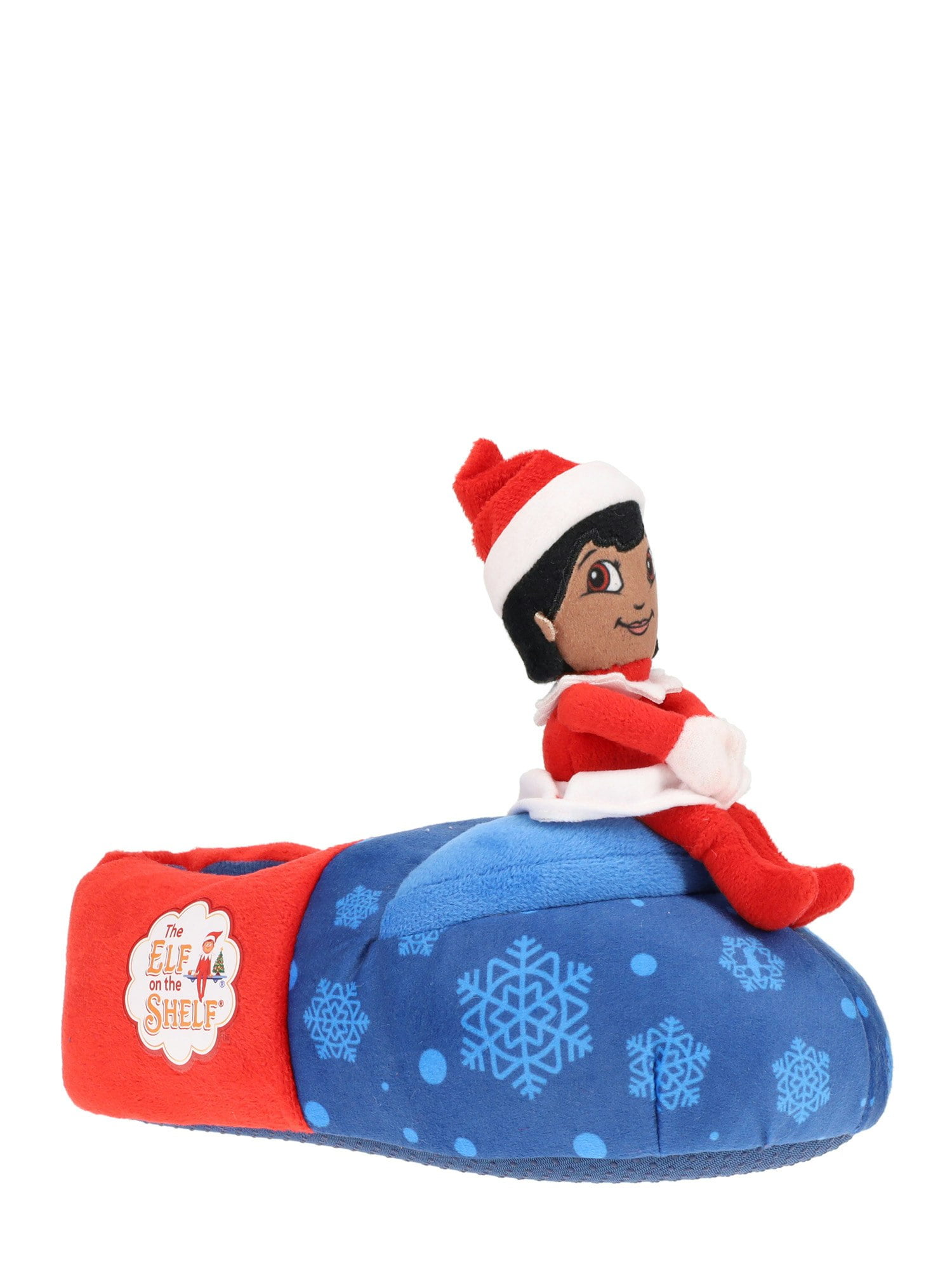 The Elf on the Shelf Indoor Slip-on Slipper, Kid’s Dual Sizes 11-5 ...