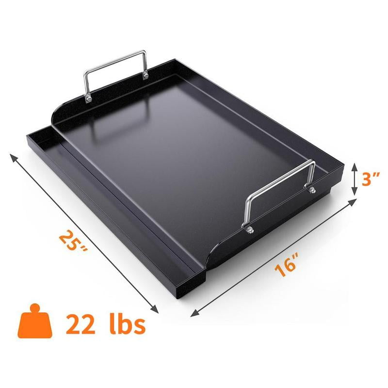 Elf Grill 25"x16" Nonstick Flat Top Griddle for Gas Stove Outdoor Fun ...