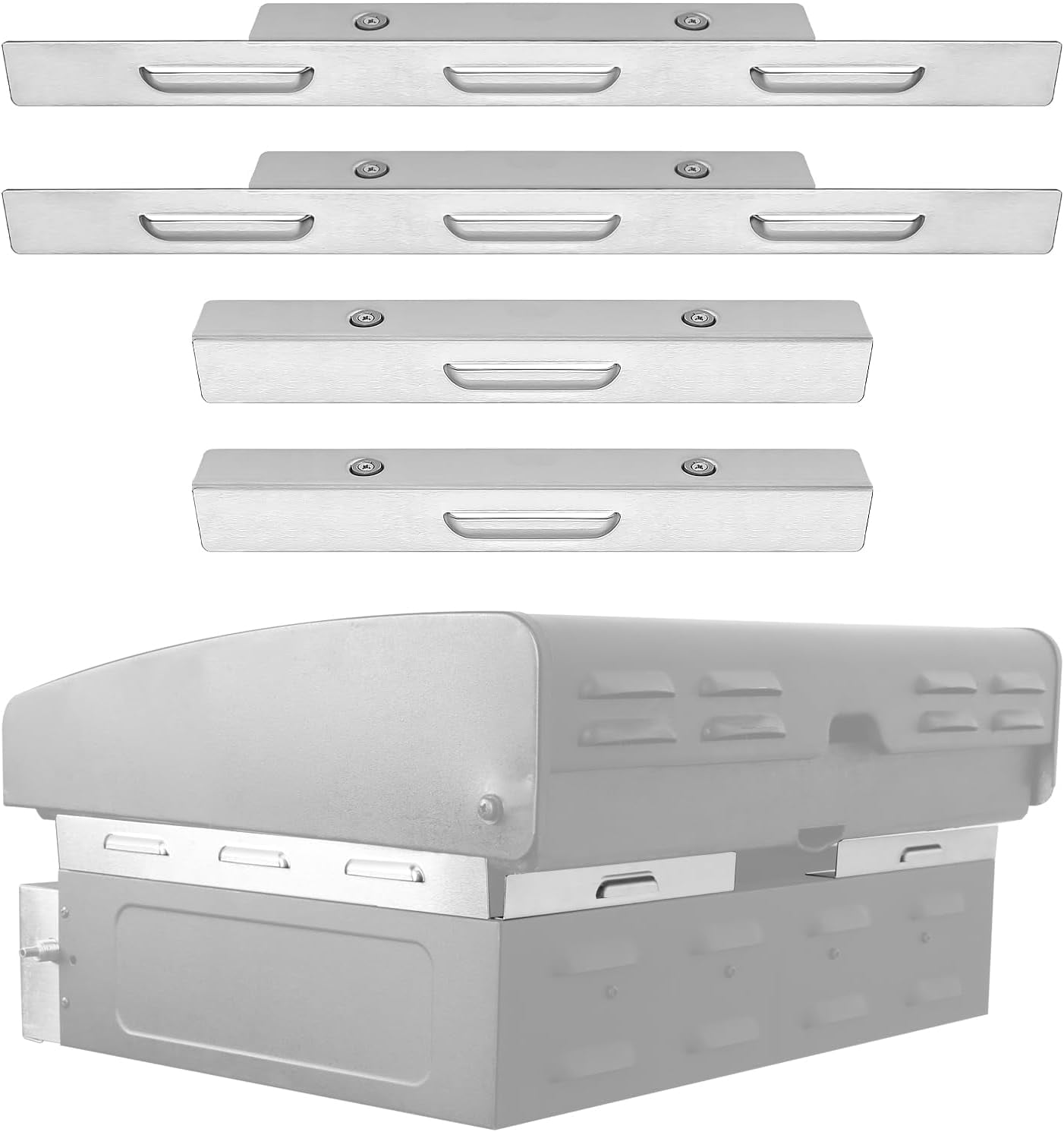 ELF GRILL Stainless Steel Wind Guards for Blackstone 22 inch Griddle ...