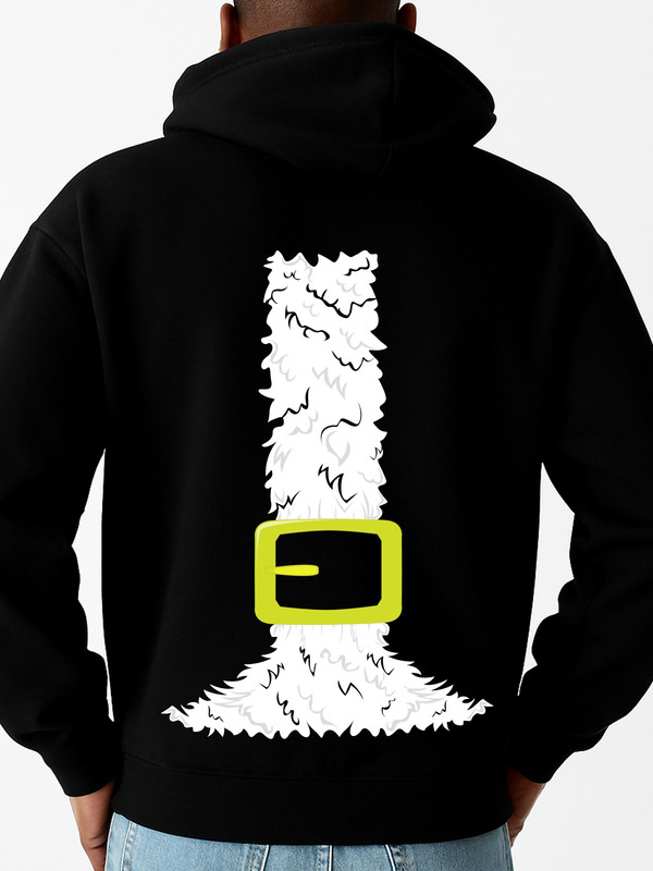 Elf Hat Hoodie hoodies & sweatshirt men sweater hoodie black Sporty ...