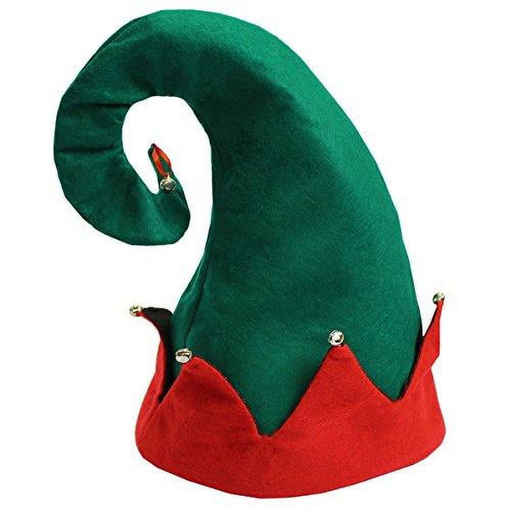 Elf Hat with Bells - Jingle Bell Hat - Elf Hat - Christmas Hats - Felt ...