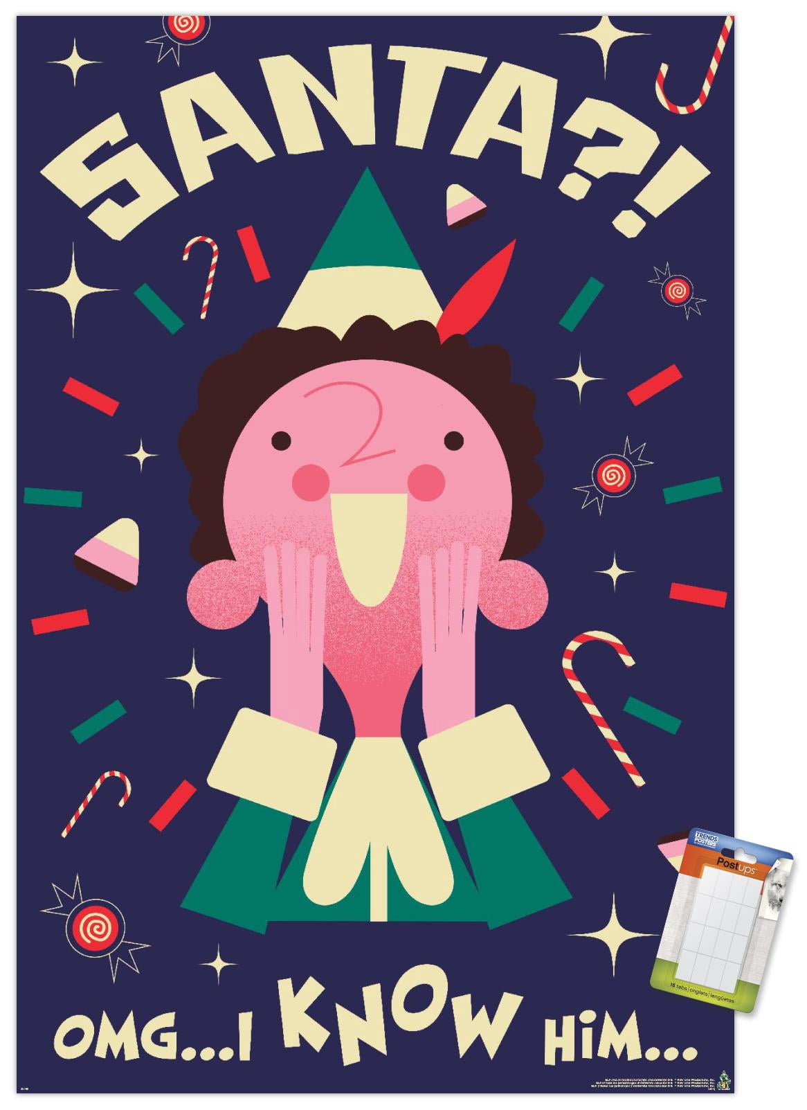Elf - I Know Him Wall Poster, 14.725" x 22.375" - Walmart.com