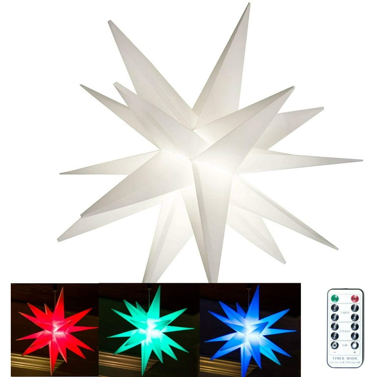 Moravian Star Tree Lights