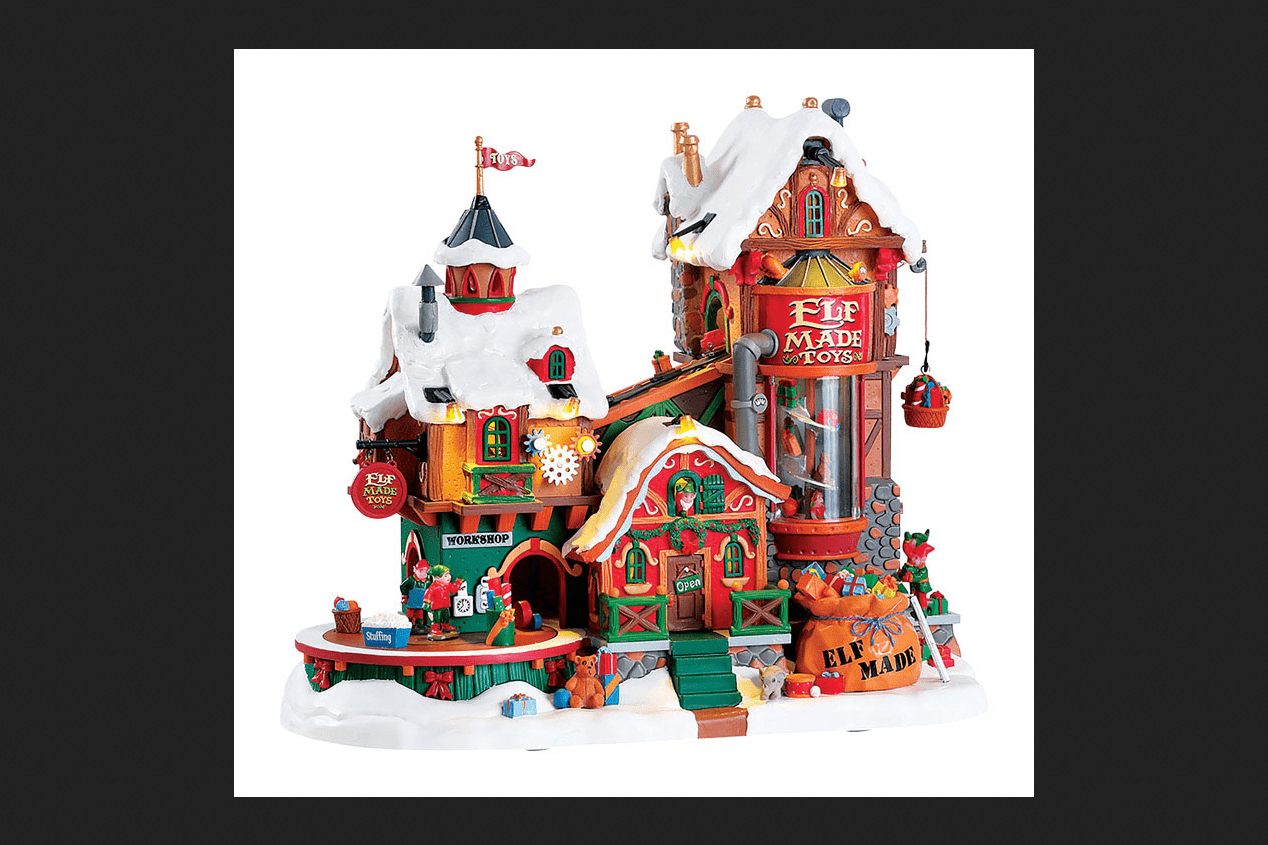 Free Shipping! Elf Made Toy Factory - Walmart.com